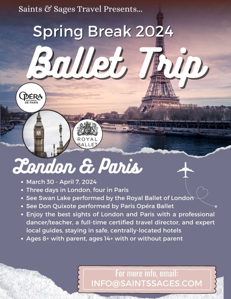 London and Paris Ballet 2024 - Saints & Sages